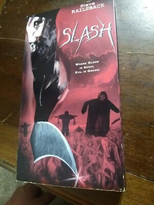 Slash Steve Railsback Horror Slasher Movie Rare VHS 2003 First Look ...