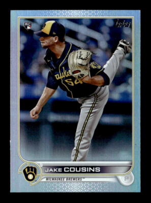 2022 Topps #20 Jake Cousins Milwaukee Brewers Baseball | eBay