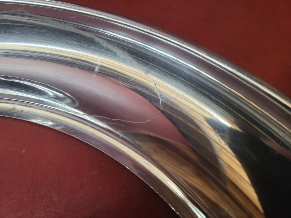 1930s 140s CLASSIC CHROME BEAUTY RINGS WHEEL TRIM RINGS 15" Ring Wheel ...