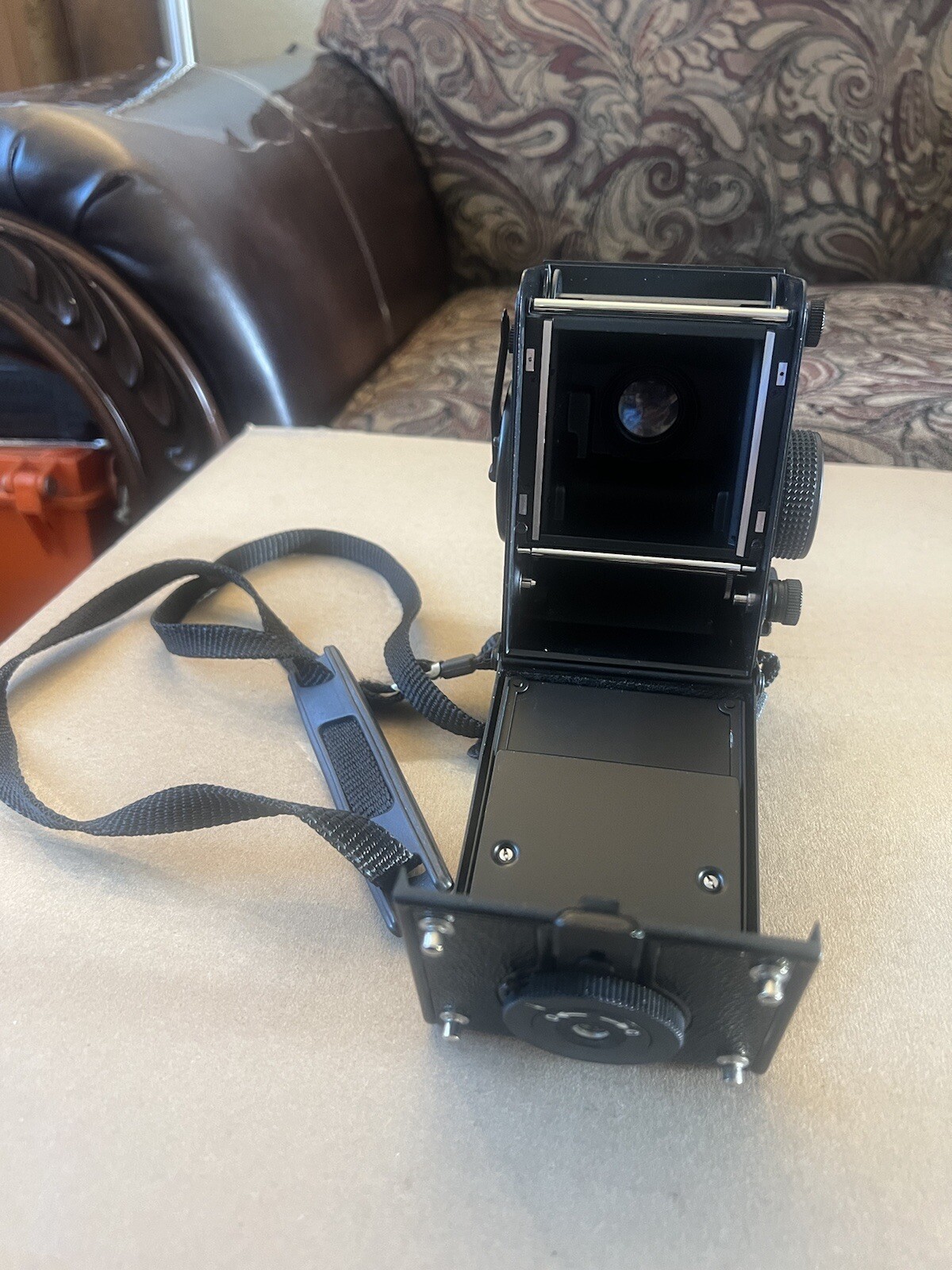 Seagull 4B-1 6X6 TLR Camera with 75mm F3.5 lens + cap + strap | eBay