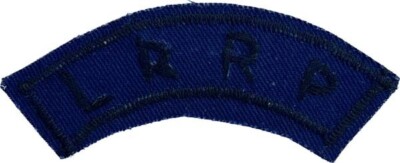 WARTIME LONG RANGE RECONNAISSANCE PATROL (LRRP) TAB / RECON PATCH (276 ...