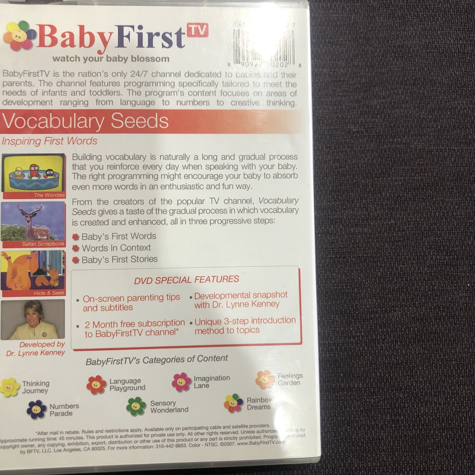 BabyFirst TV - Vocabulary Seeds (DVD, 2007) 890977002028| eBay