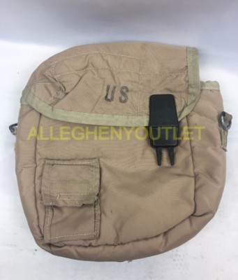 US Military 2 Quart Canteen Cover Pouch Insulated, Desert Tan ALICE 2 ...