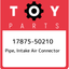 Genuine Toyota 17875-50210 Pipe Intake Air Connector 1787550210 OEM for ...