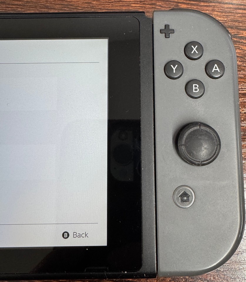 V1 Nintendo Switch Handheld Console Gray Joy-Cons and Accessories ...