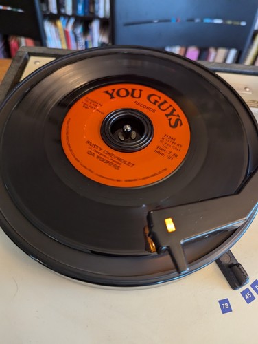 Califone 1010AV Vintage Portable Record Player TESTED! ROCKSTEADY ...