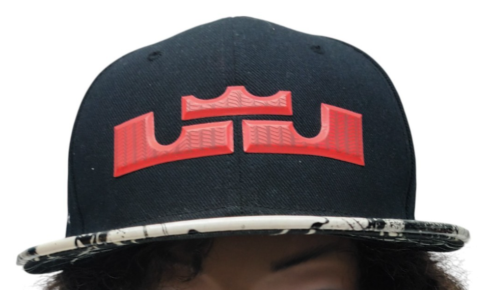 Rare Nike Lebron James Hat Snapback Black & White, Red Logo | eBay