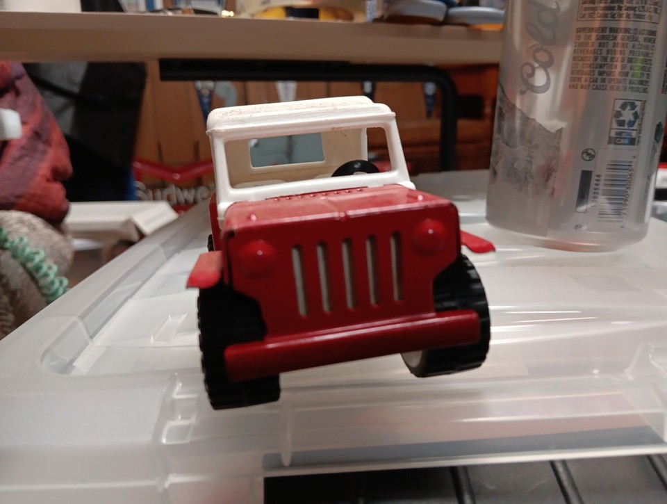 Buddy L Texaco Jeep Red With Hard Top | eBay