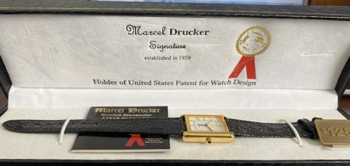 Marcel Drucker Signature McDonald's Europe Quartz Watch Needs Battery ...