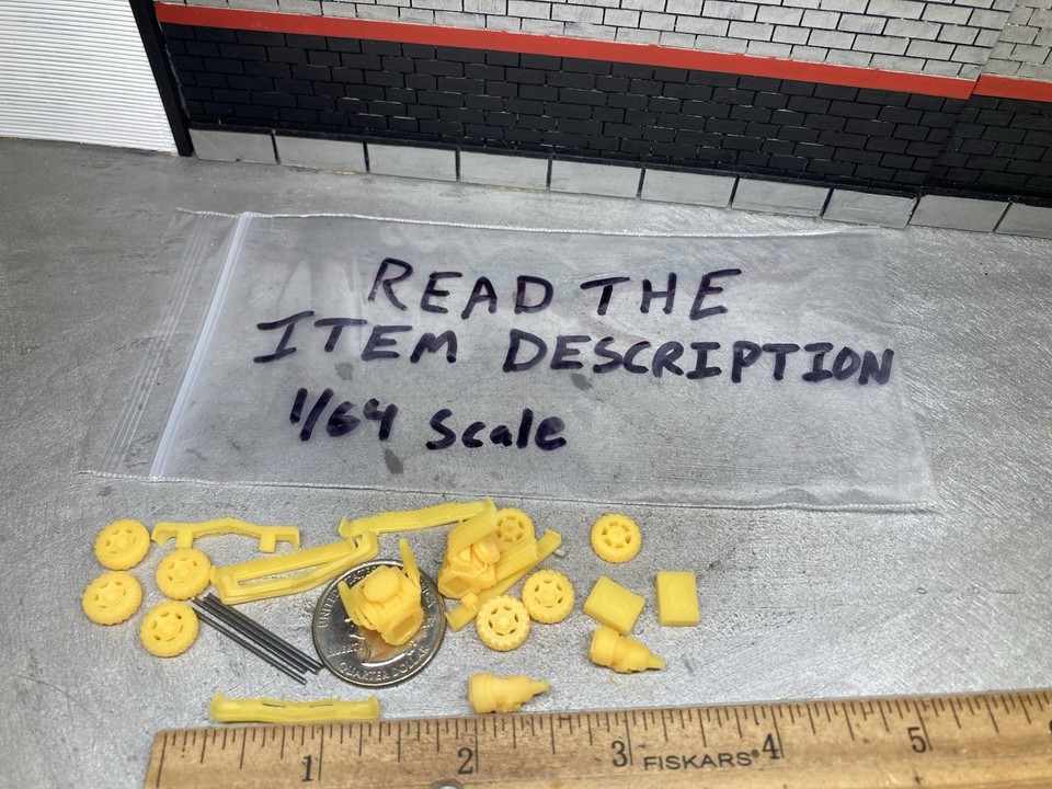 1/64 Scale 3D Printed Demolition Derby Parts Lot For Custom Diecast Car ...