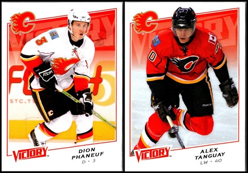 2008 Upper Deck Victory Calgary Flames (2) Card Lot - LAST CHANCE – DON ...
