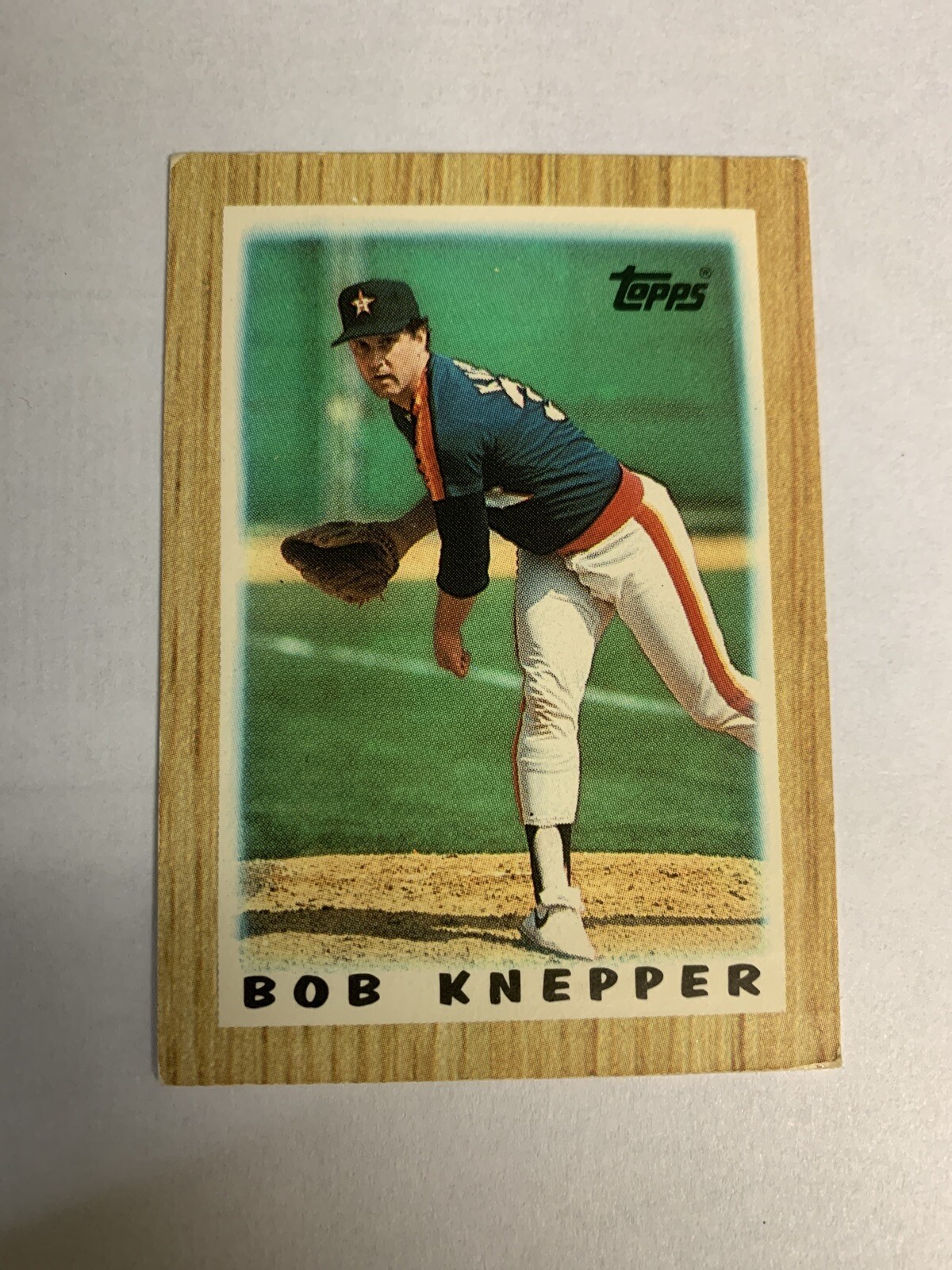 1987 Topps Mini Leaders Baseball Card #10 Bob Knepper DP | eBay