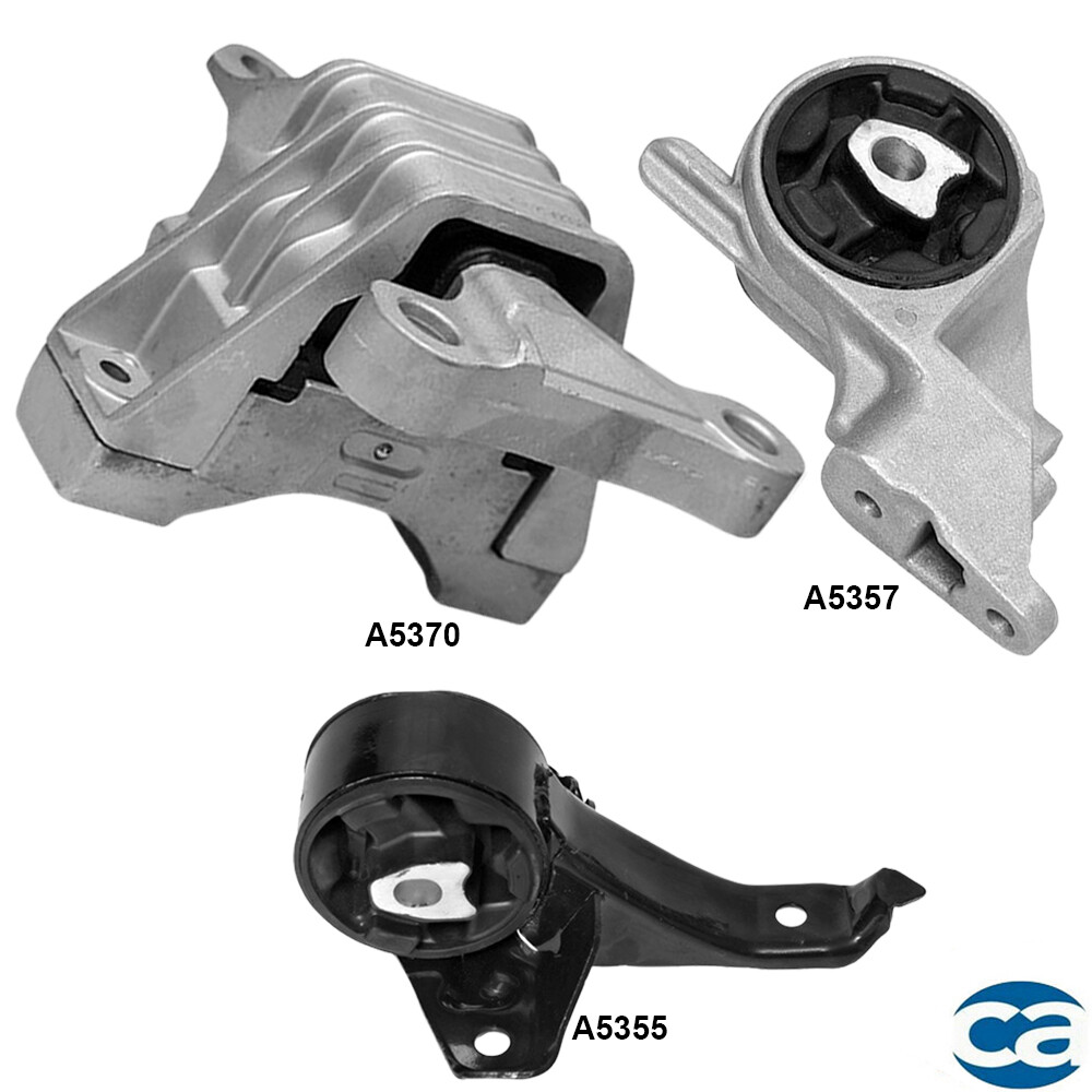 Engine Mount & Auto Trans Mounts 3PCS Set for Chevrolet Malibu 08-06 L4 ...