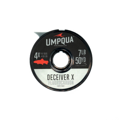 Umpqua Deceiver X Fluorocarbon Fly Fishing Tippet 50Yds 0X 1X 2X 3X 4X ...