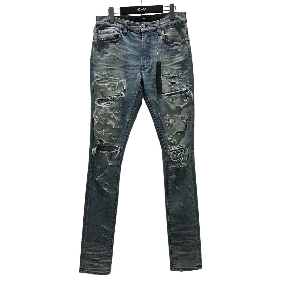 Men's Amiri Destroy Denim Pants Indigo Size 31 - Gem