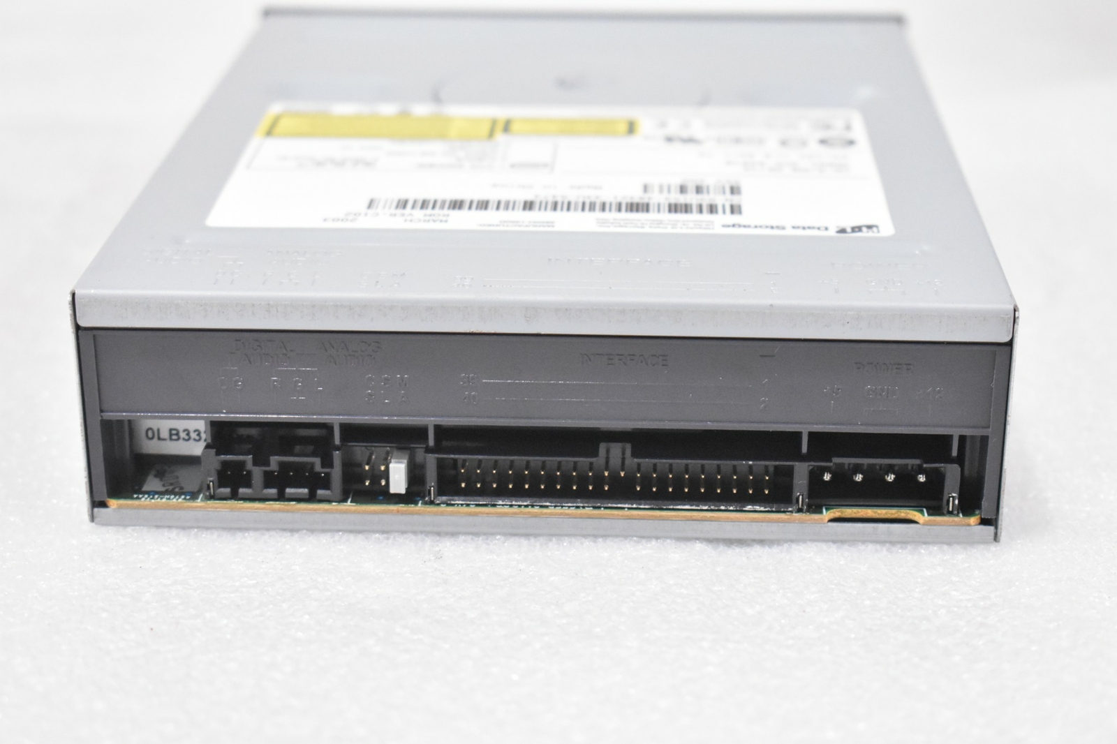 HITACHI-LG GCE-8481B CD-R/RW DRIVE 5V/12V .8A/1.7A OPTICAL DISK DRIVE ...