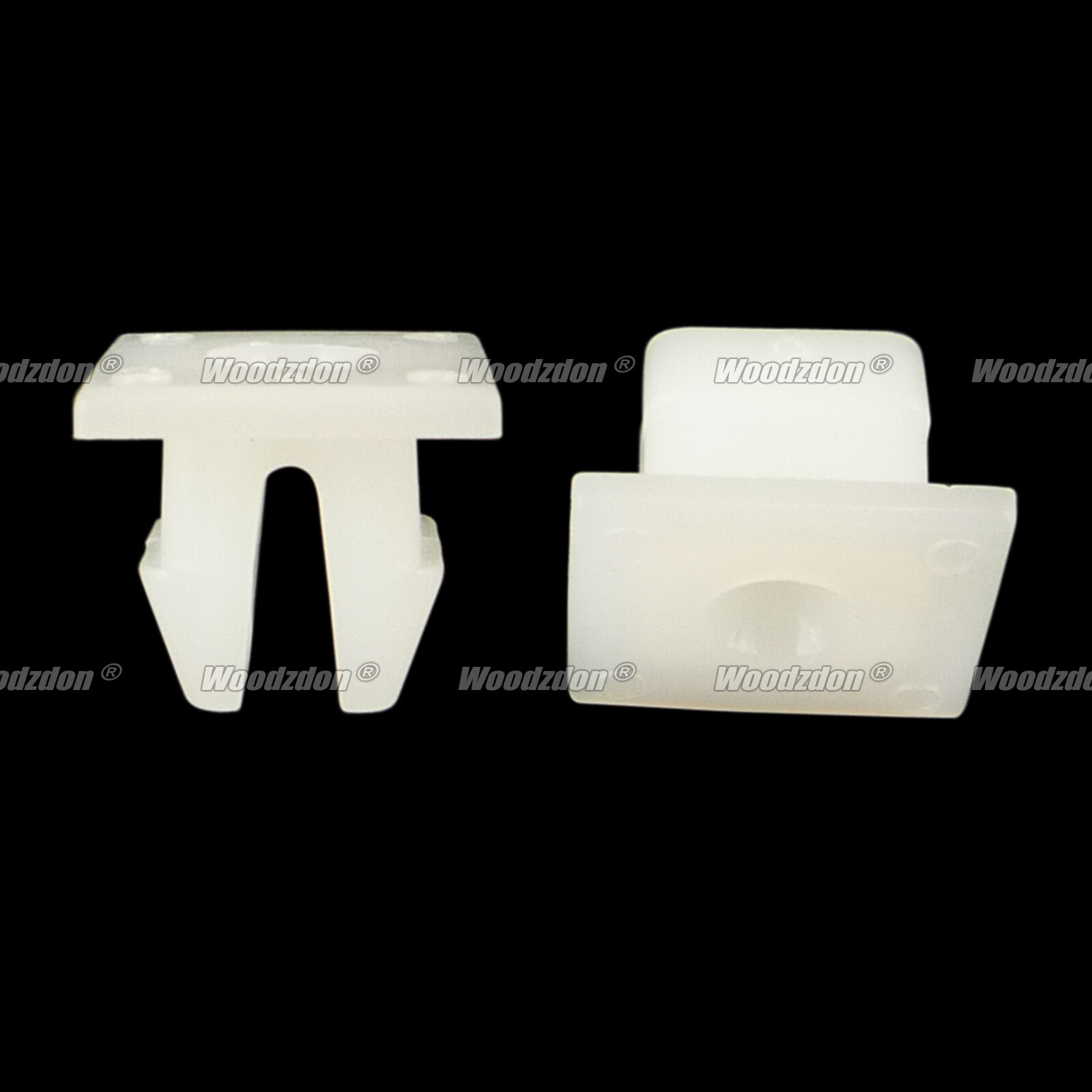 25 Front Bumper Nylon Nut Use With M5.5 (#12) Screw Clip For Toyota ...