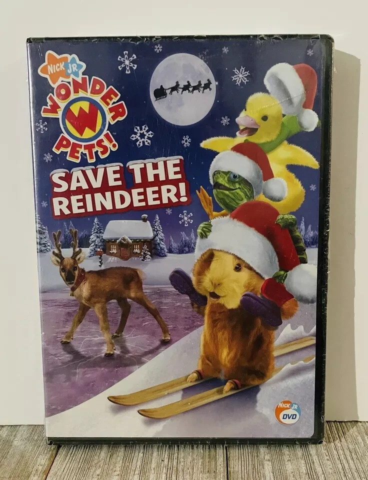 Wonder Pets: Save the Reindeer (DVD) Nickelodeon Nick JR. Kids Family ...