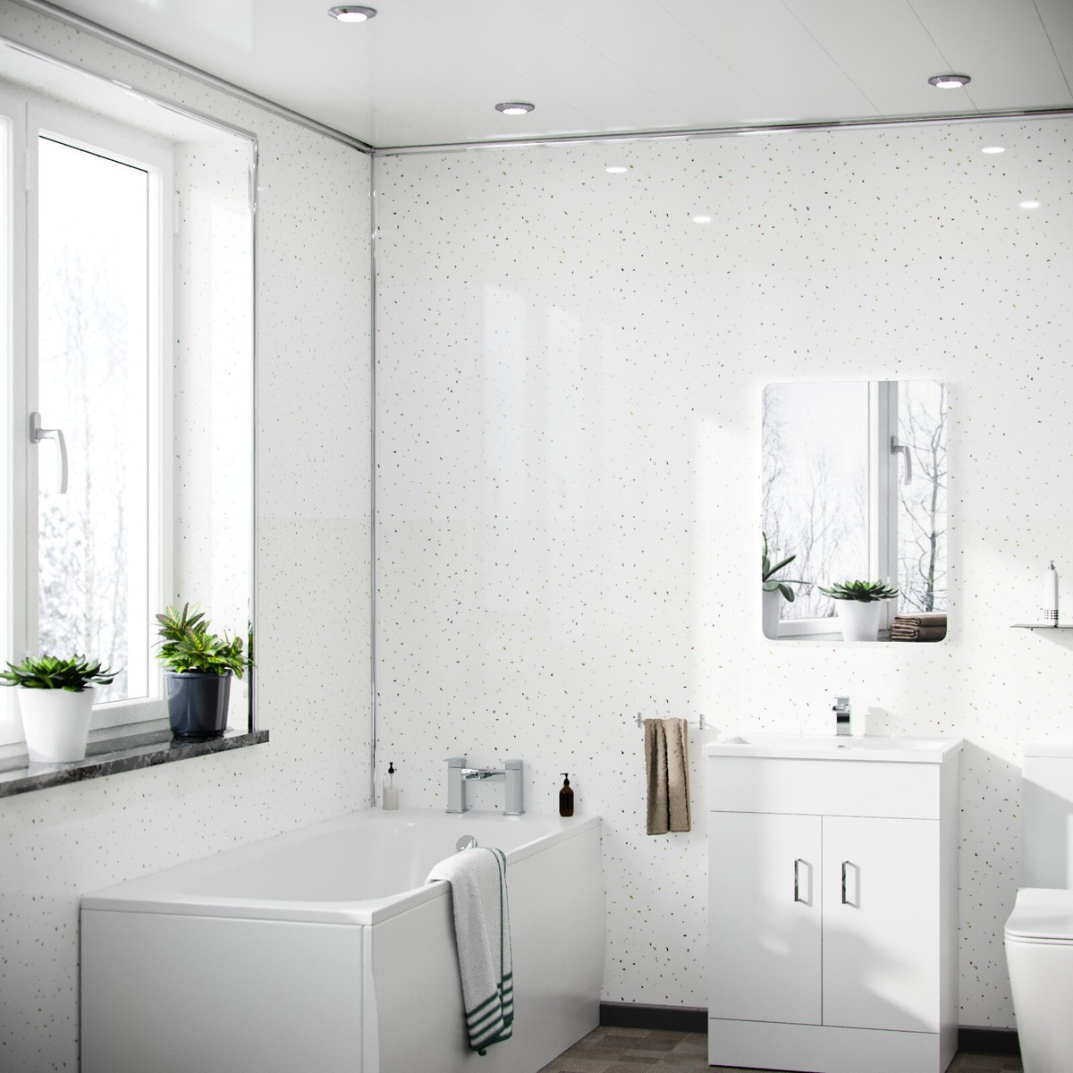 Bathroom Shower Ceiling Panels | Shelly Lighting