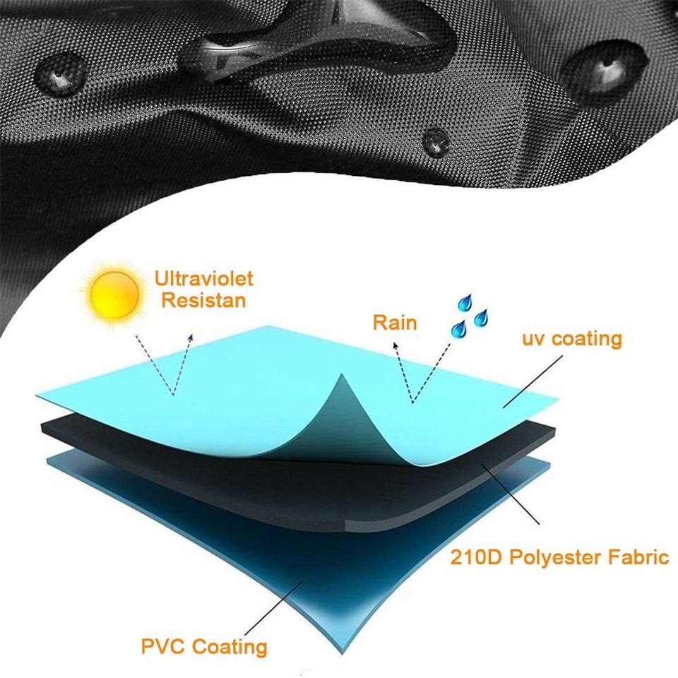 Heavy Duty 420D Waterproof Outdoor Furniture Covers Patio Table ...