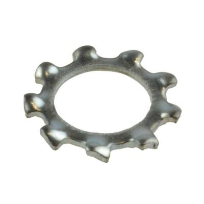 Pack of 100 Zinc Silver External Tooth Lock Washer 3/4" Imperial Star ...