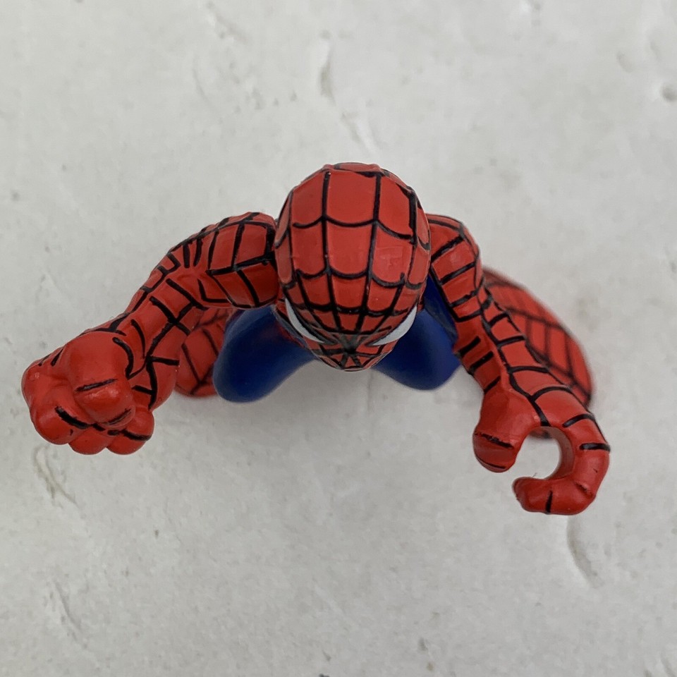 Marvel Super Hero Squad Amazing Spider-Man Comic Figure Grip Left Hand ...