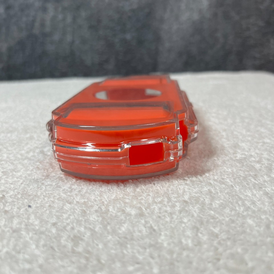 PSP Travel Case Logitech Console Hard Shell Carrying Carry Orange | eBay