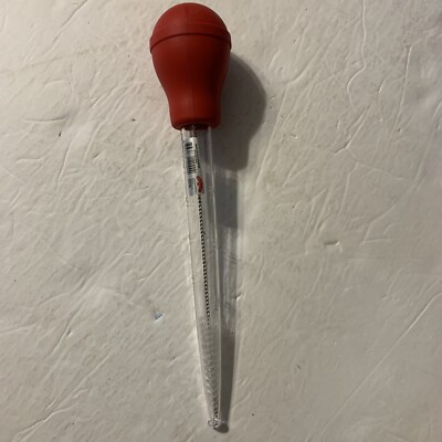 Holiday Time 12-Inch Baster with Cleaning Brush Silicone Bulb BPA Free ...