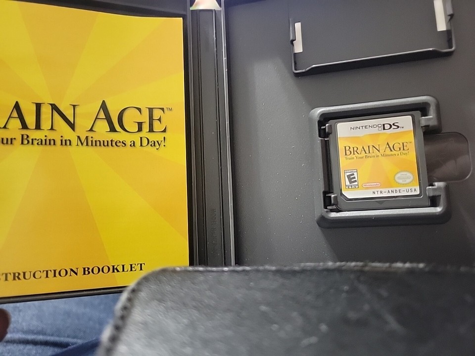 Brain Age: Train Your Brain in Minutes a Day (Nintendo DS, 2006 ...