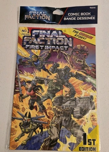 FINAL FACTION FIRST IMPACT #1 Dollar Tree Comics 2022 New Sealed Book ...