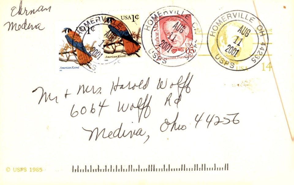 Homerville, Ohio Community Potluck Event, 2001 Postcard | eBay