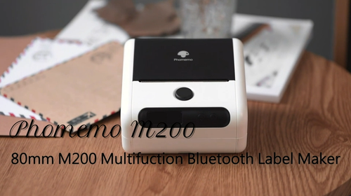 Phomemo M200 Mini Thermal Label Maker Bluetooth Wireless Inkless Printer Lot | eBay