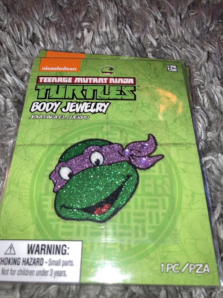 body jewelry Tattoos Self Adhesive TMNT Turtles Stars Spider-Man Lot 23 ...
