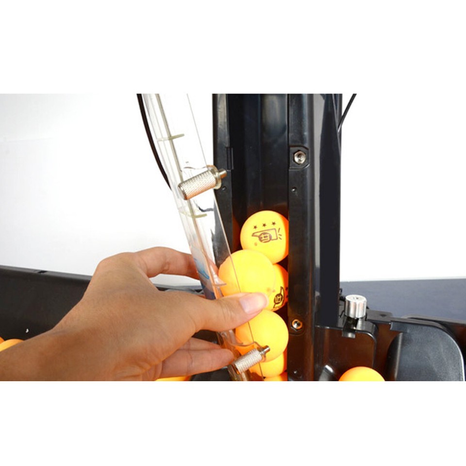 Table Tennis Robot with Net Ping Pong Ball Practice Machine Automatic ...