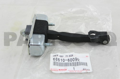6861060090 Genuine Toyota CHECK ASSY, FRONT DOOR, RH 68610-60090 | eBay