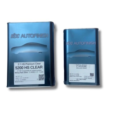 KCC CLEAR 5200, HIGH SOLID CLEAR COAT, 2:1 HS PREMIUM CLEAR | eBay