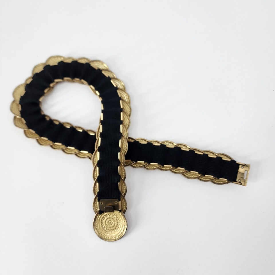 Gold Coin Belt Western Concho Hippy Boho Cowgirl Bohemian Gypsy Small ...