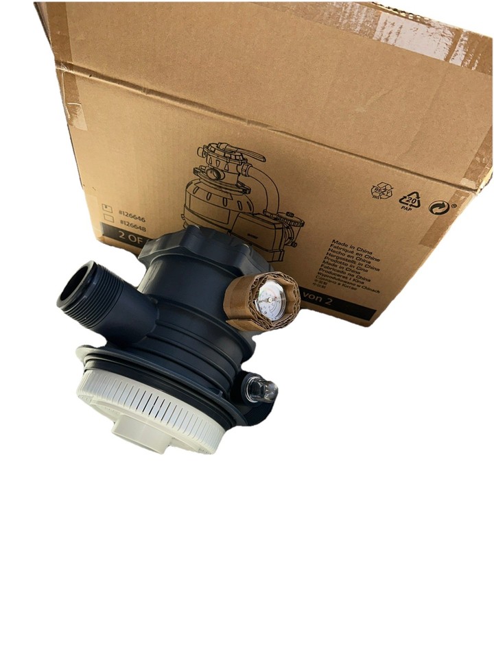 Intex Valve Set & Strainer Assembly for SX2100 Swimming Pool Sand ...