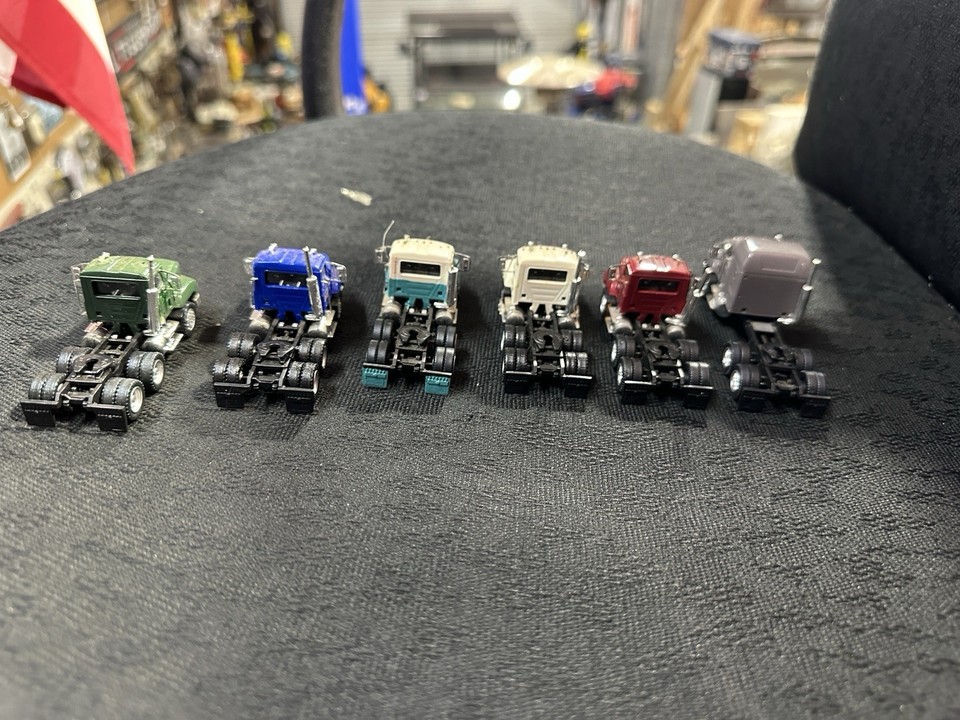 Lot of 6 Used Mack Tractors by Promotex 1/87 Scale Different Colors | eBay