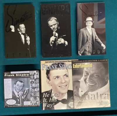 Frank Sinatra: Vegas, NY & London CD/DVD Box Set Collection & RARE ...