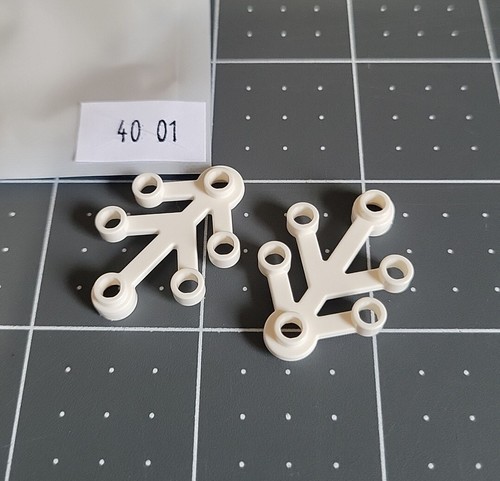 NEW LEGO 2423 X2 WHITE Plant Leaves 4 x 3 Leaf | eBay