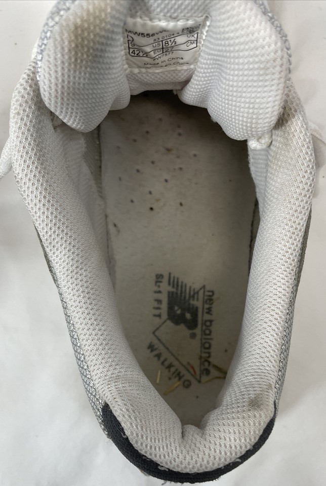 New Balance 556 Sneaker Men's Sz (9)D Gray White MW556WG Used | eBay
