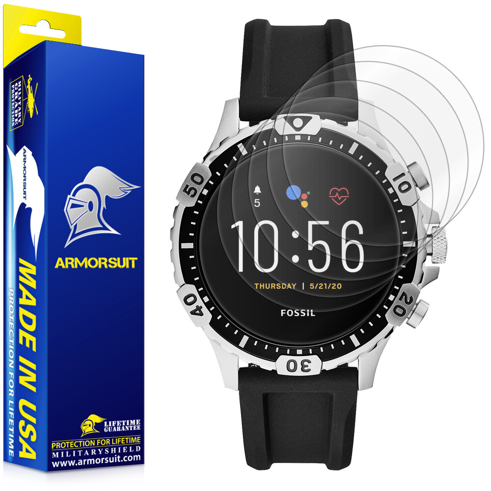ArmorSuit Max Coverage Matte 6 Pack Fossil Gen 5 Watch Screen Protector ...