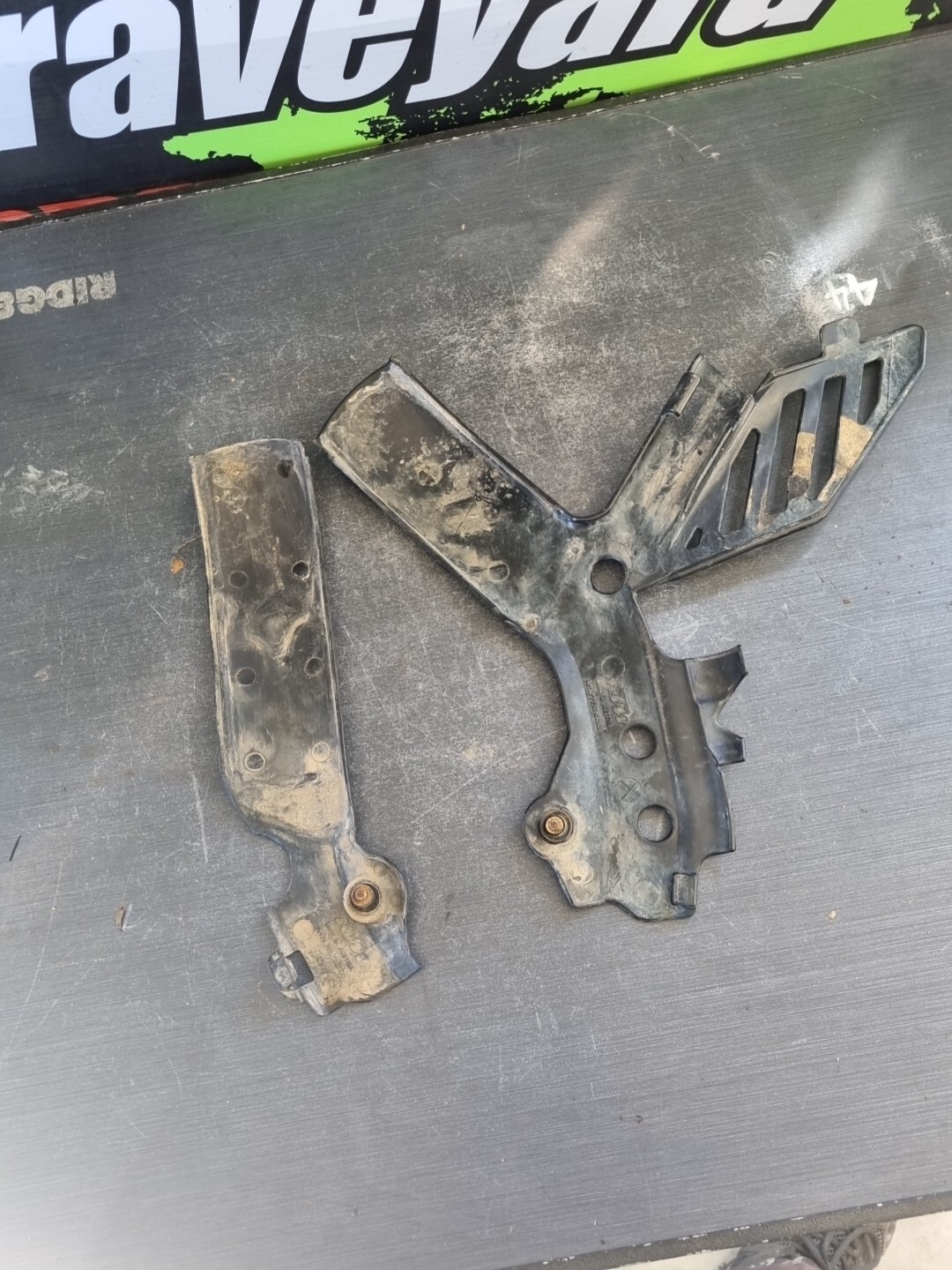 Ktm450 Frame Guards 2010 Ktm 450 Exc Frame Guards 2010 | eBay Australia