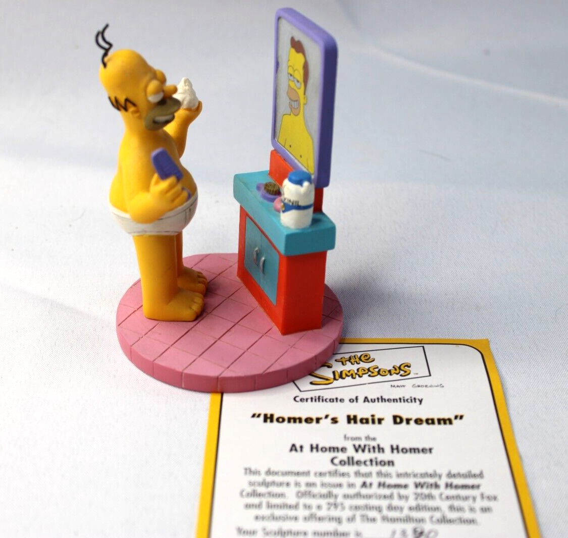 2003 Simpson's: Homer's Hair Dream, At Home with Homer, Hamilton ...