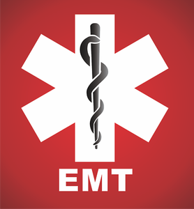 EMT 12" Stencil Emergency Medical Technician Paramedic Star Life Symbol ...