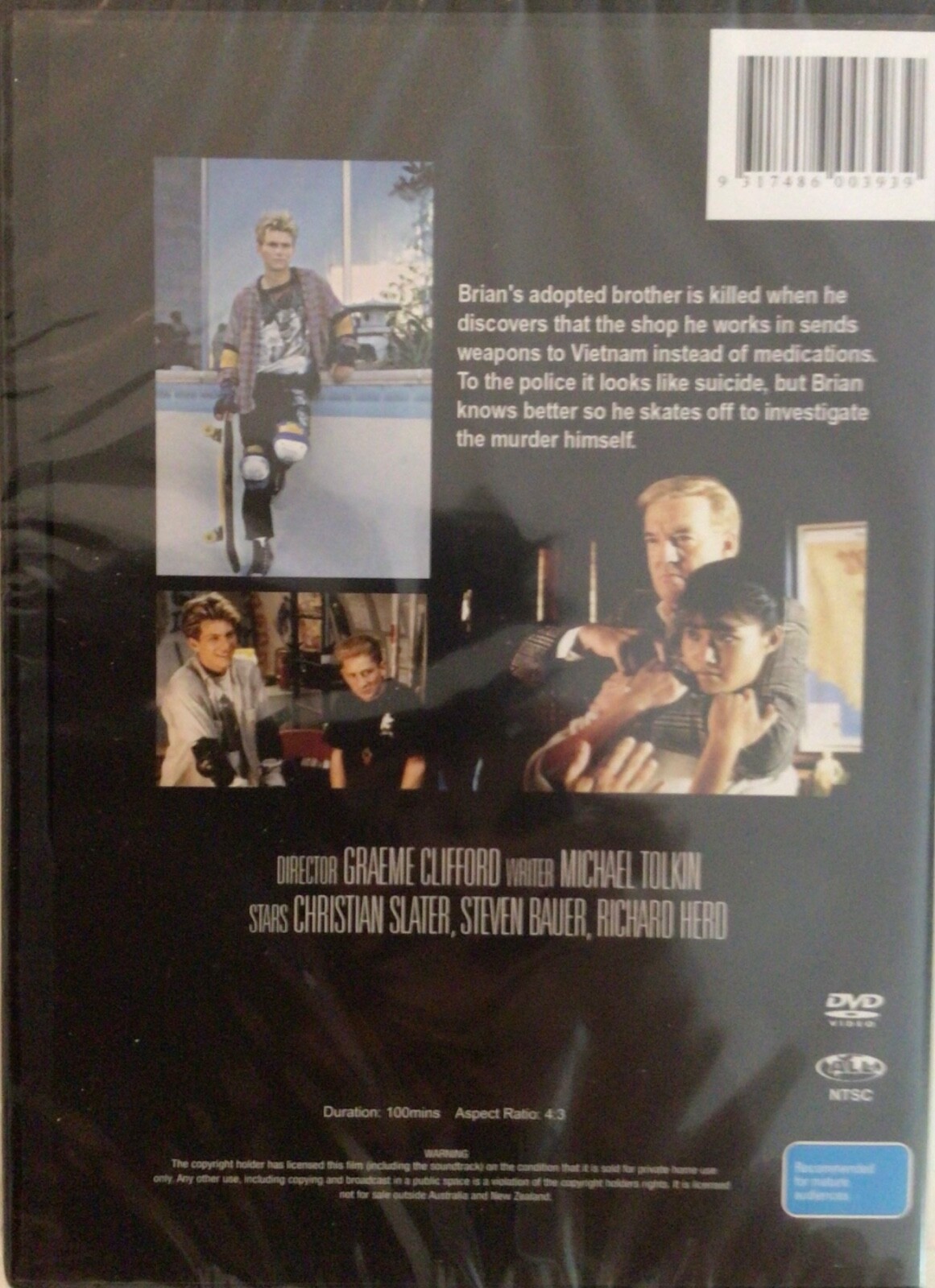 Gleaming the Cube (DVD) Christian Slater New Australia - Import, NTSC ...