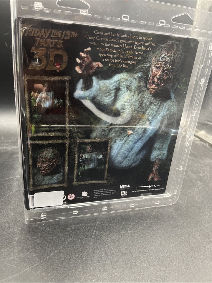 NECA Pamala Voorhees Figure Friday the 13th Part 3 3D Jason Voorhees ...