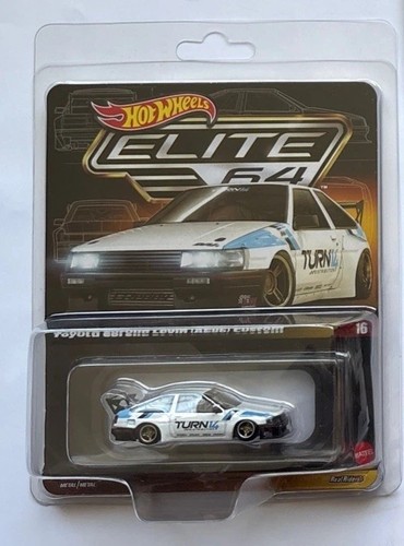 Hot Wheels Premium Toyota AE86 Corolla Levin ELITE 64 194735102068| eBay