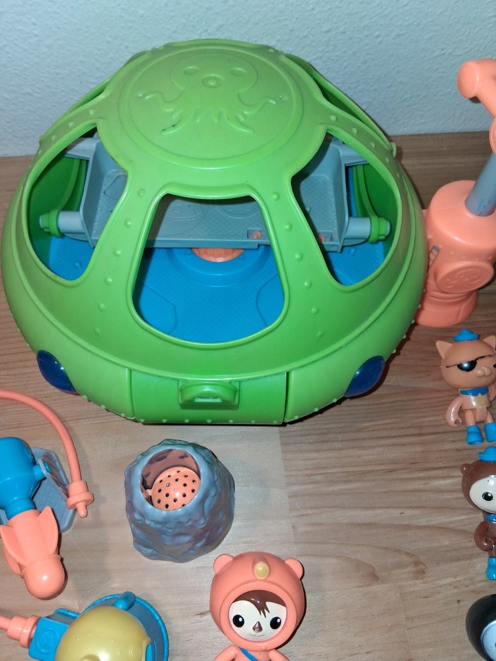 TESTED Lot Octonauts Deep Sea OctoLab Kwazii Octomax suit Bath Squirter ...